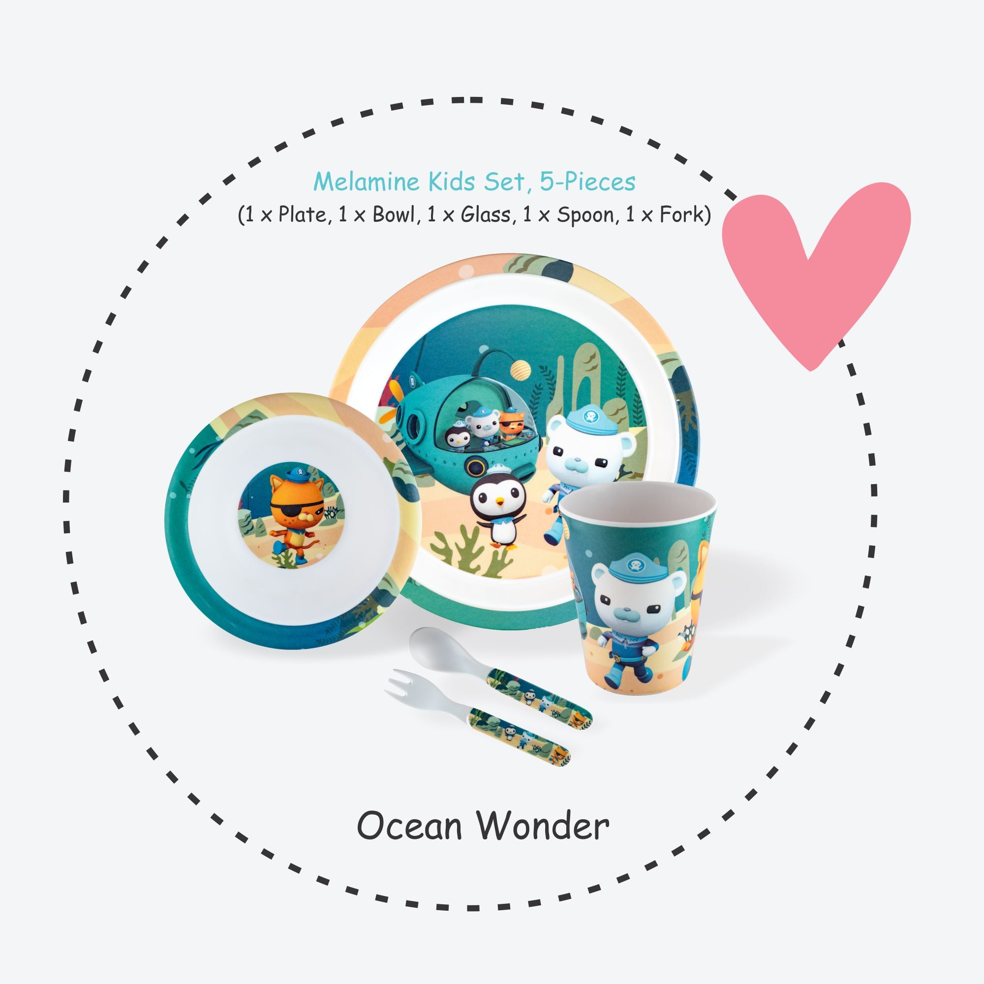 5 piece Kids Set